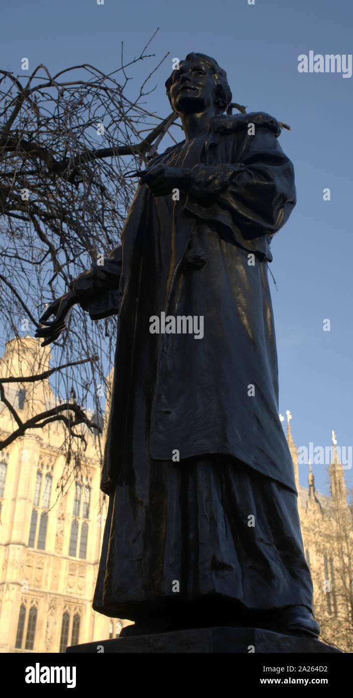 The Emmeline and Christabel Pankhurst Memorial, is a memorial to ...