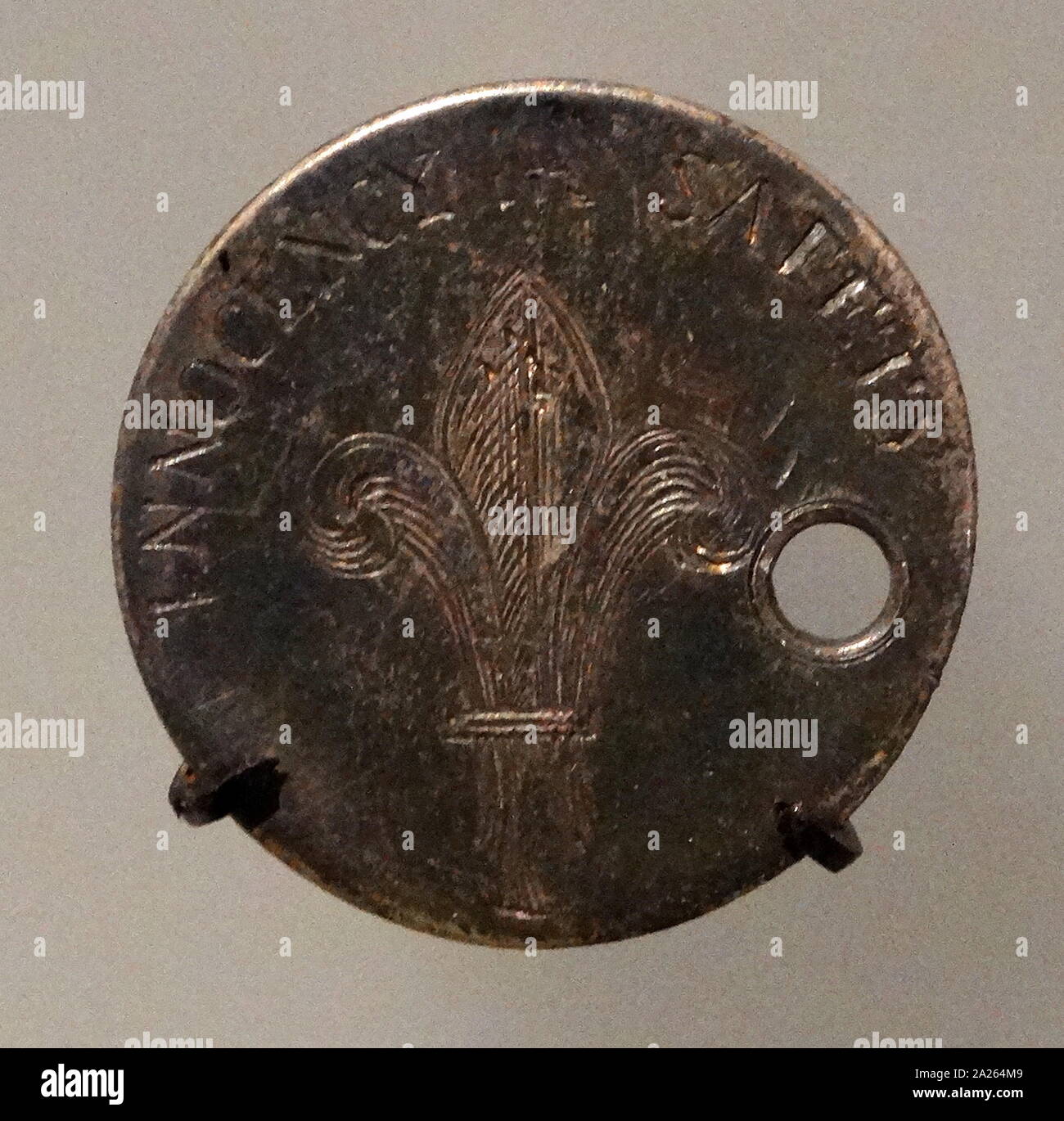 18th century Child token, given to the Foundling Hospital in London ...