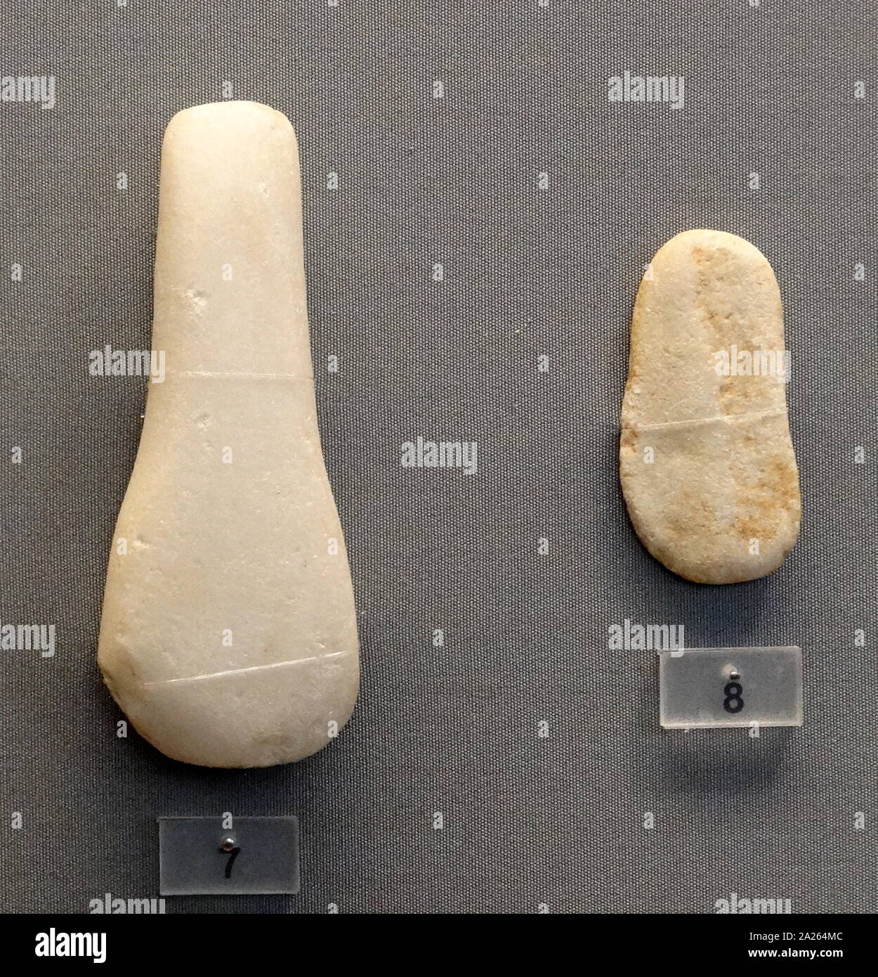 Cycladic figurine, from Naxos, Greece, Early Cycladic culture evolved ...