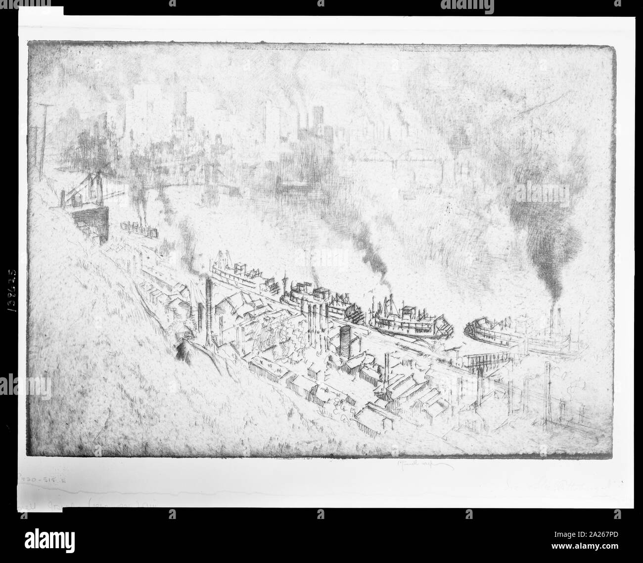 Pittsburgh steel factory Black and White Stock Photos & Images - Alamy