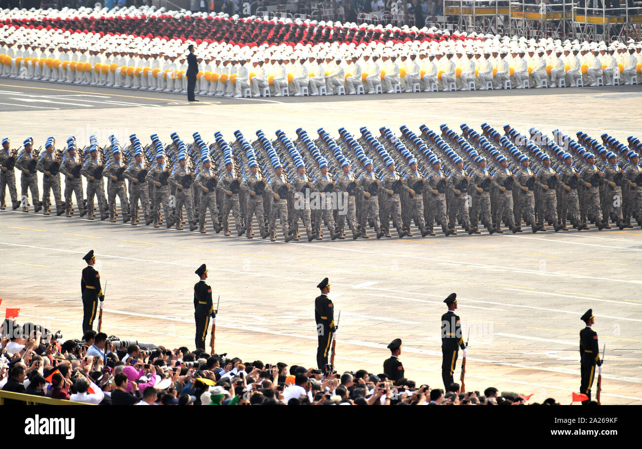Chinese military parade 2019 hi-res stock photography and images - Alamy