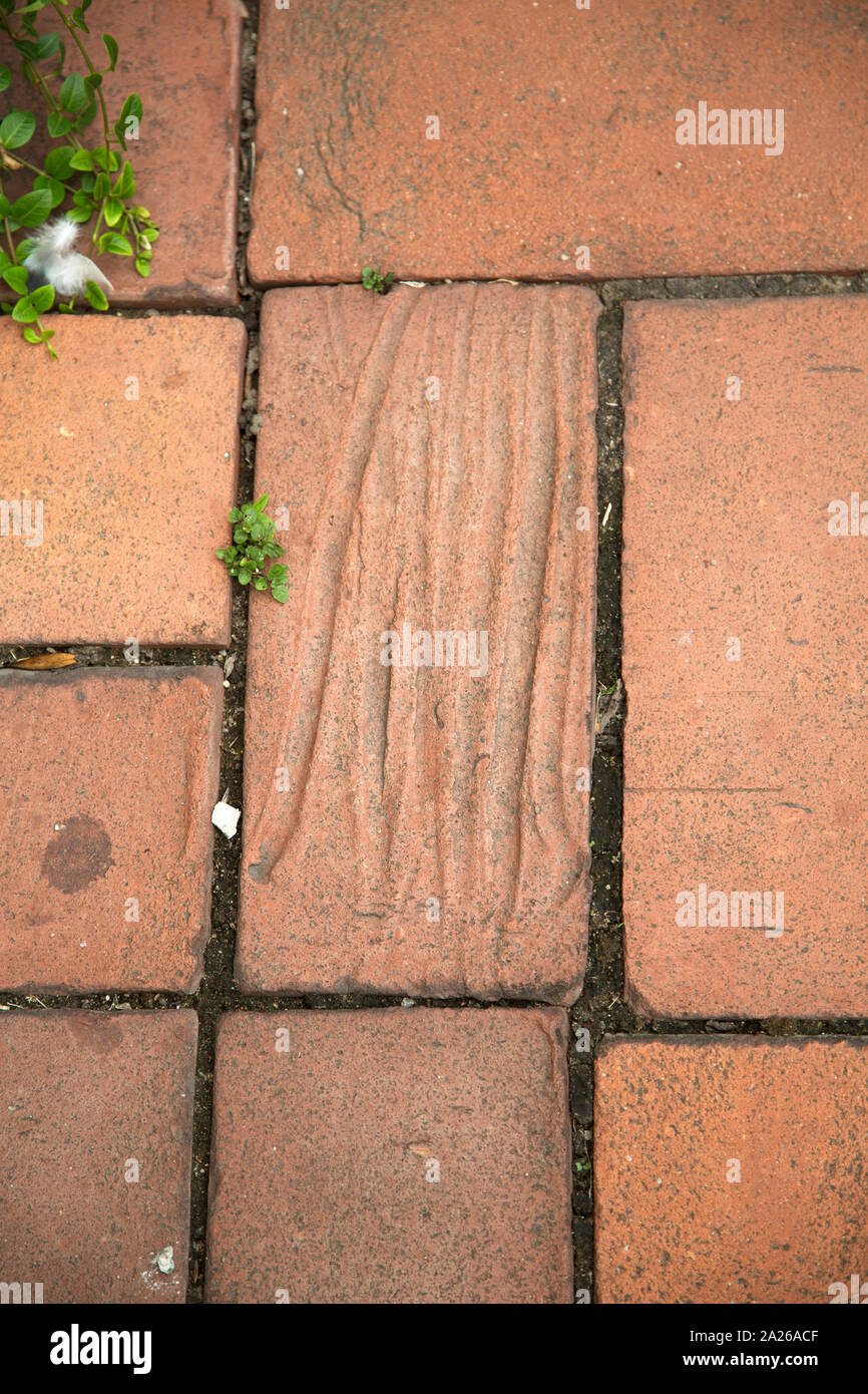 Hand made Medieval bricks, Wawel Castle, Krakow, Poland Stock Photo - Alamy