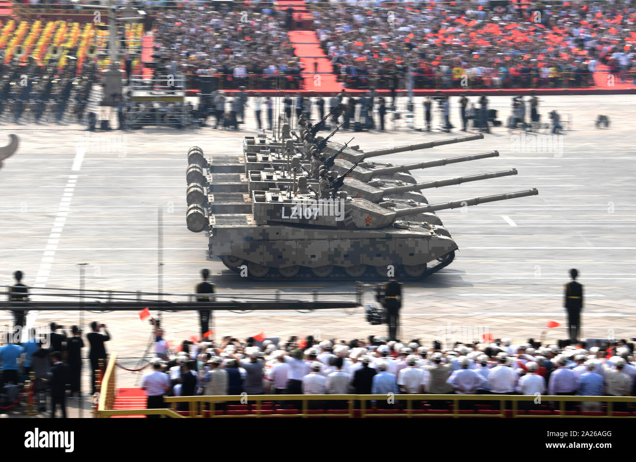 China military parade tanks hi-res stock photography and images - Alamy