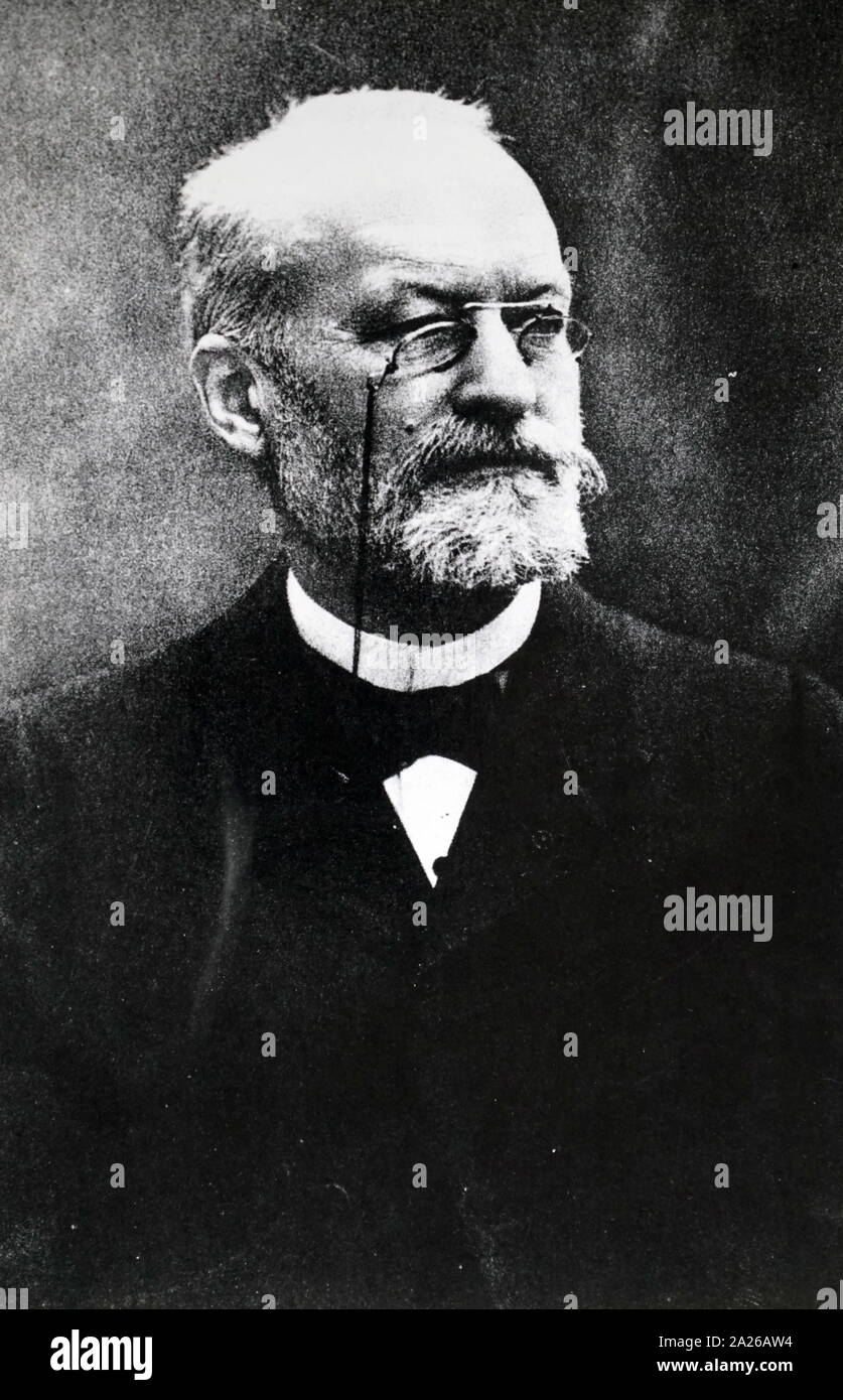 Charles Louis Alphonse Laveran (1845 - 1922), who in 1880 in Algeria ...