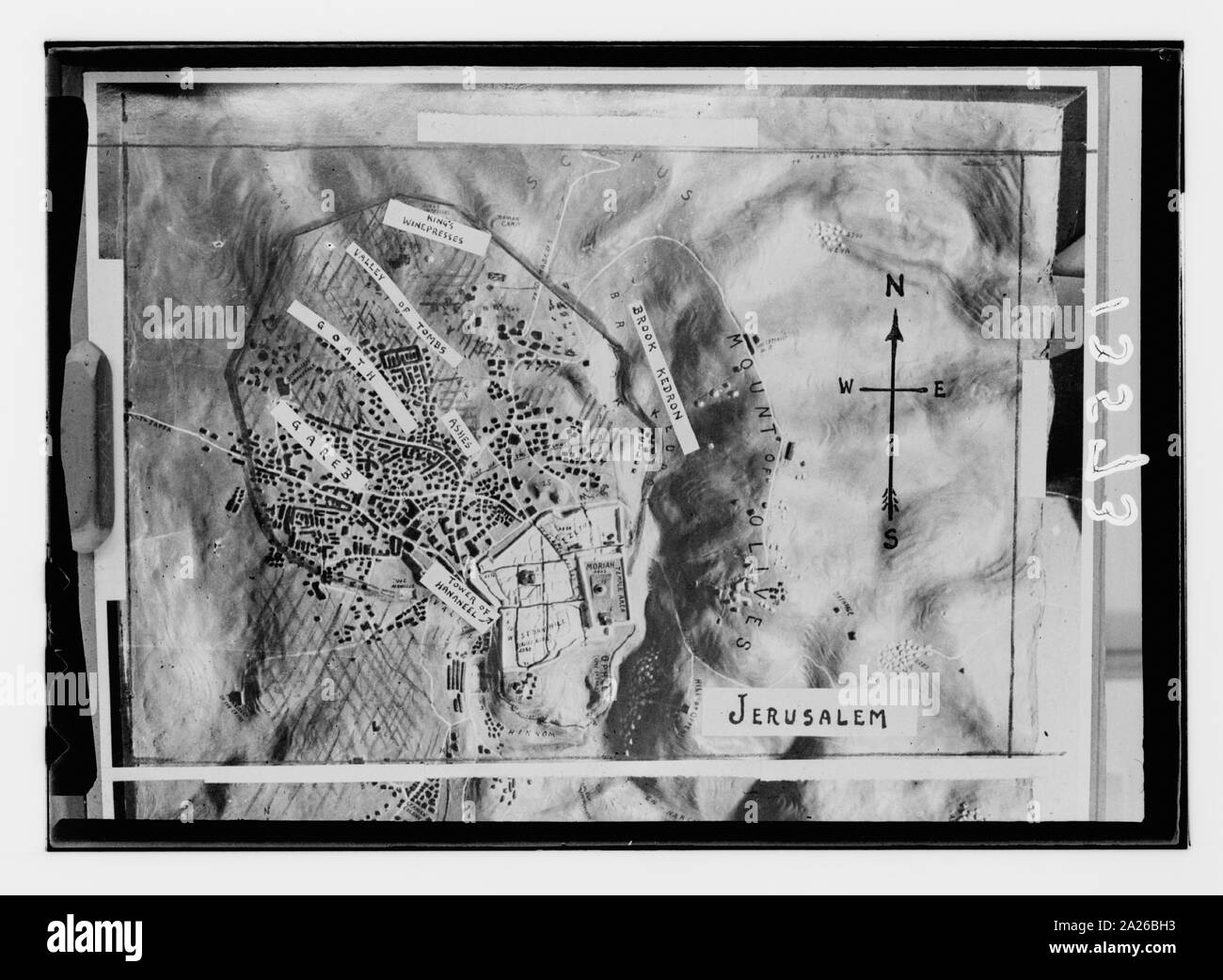 Plan of jerusalem hi-res stock photography and images - Alamy