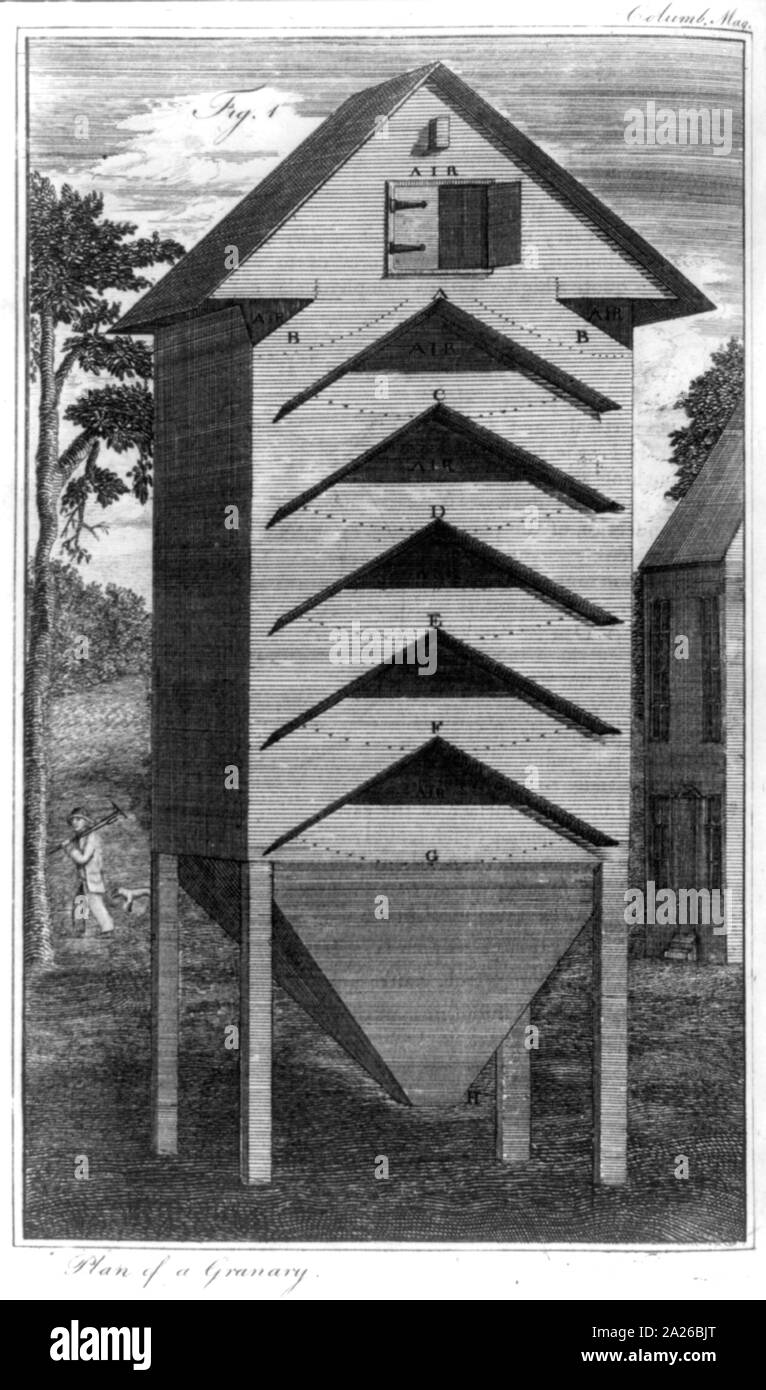 Granary a Black and White Stock Photos & Images - Alamy