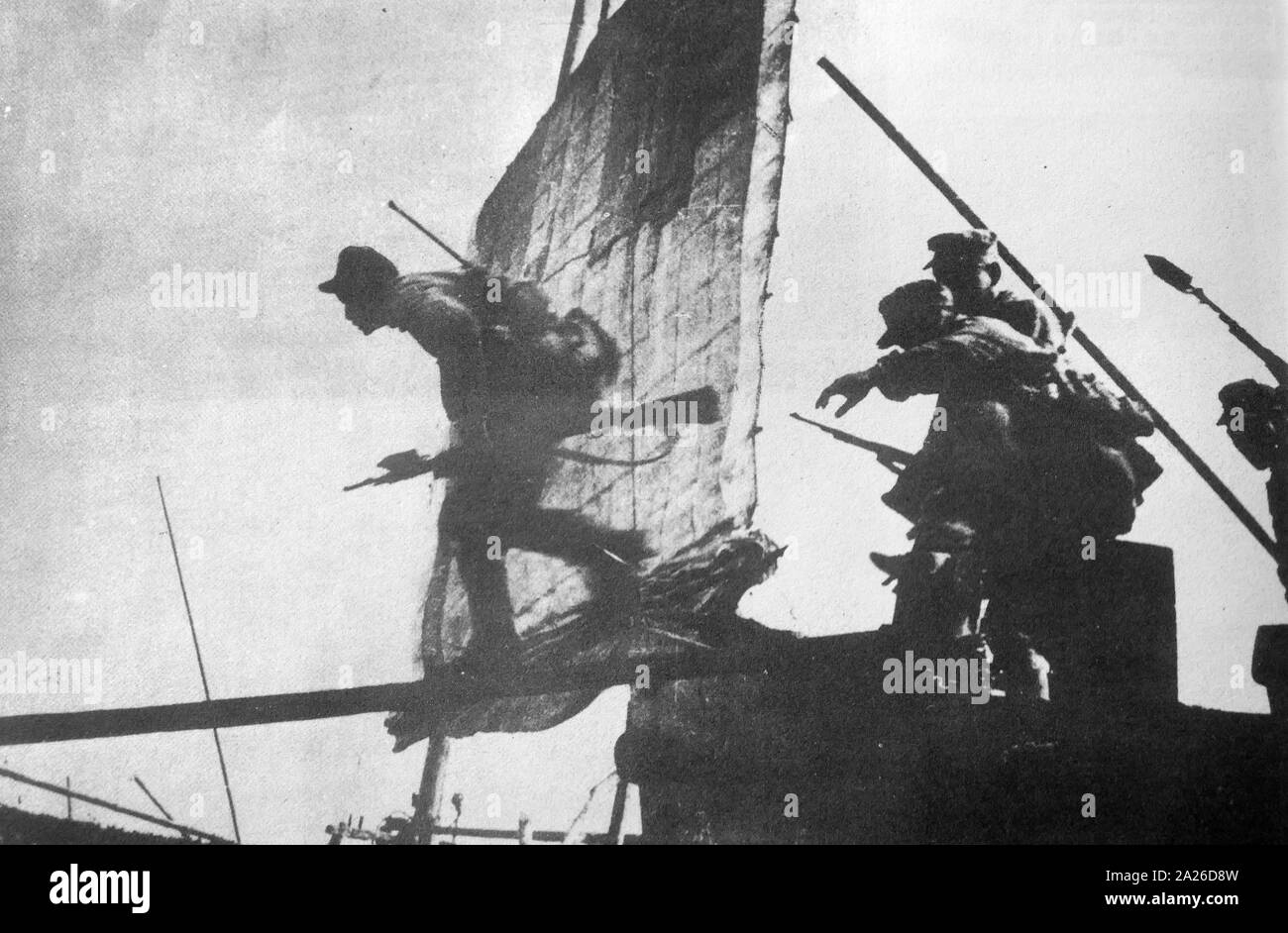 People's Liberation Army soldiers in action during the weeks leading up ...