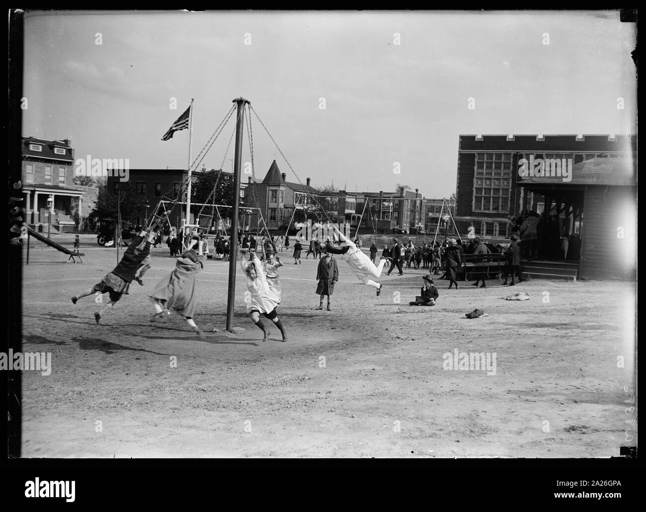 Playgrounds, May Day Stock Photo - Alamy