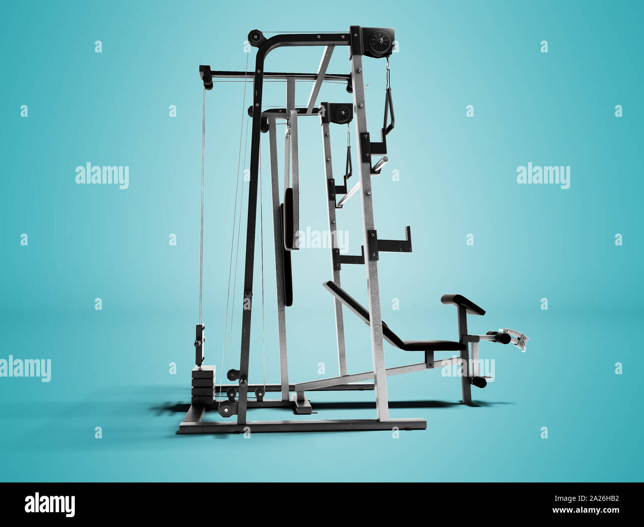 Multifunctional gymnasium hi-res stock photography and images - Alamy