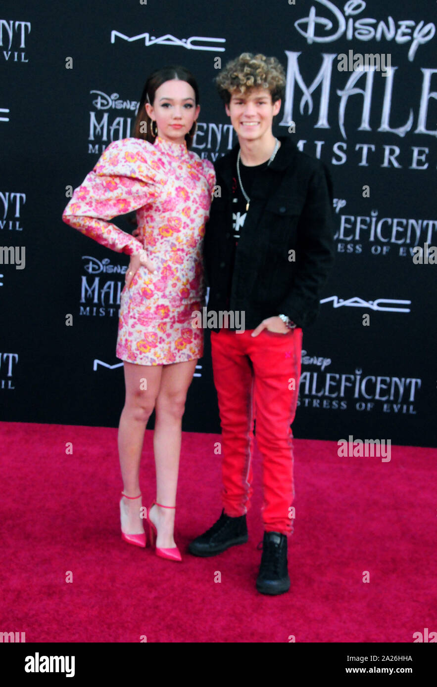 Hollywood, California, USA 30th September 2019 Actress Ruby Jay and ...