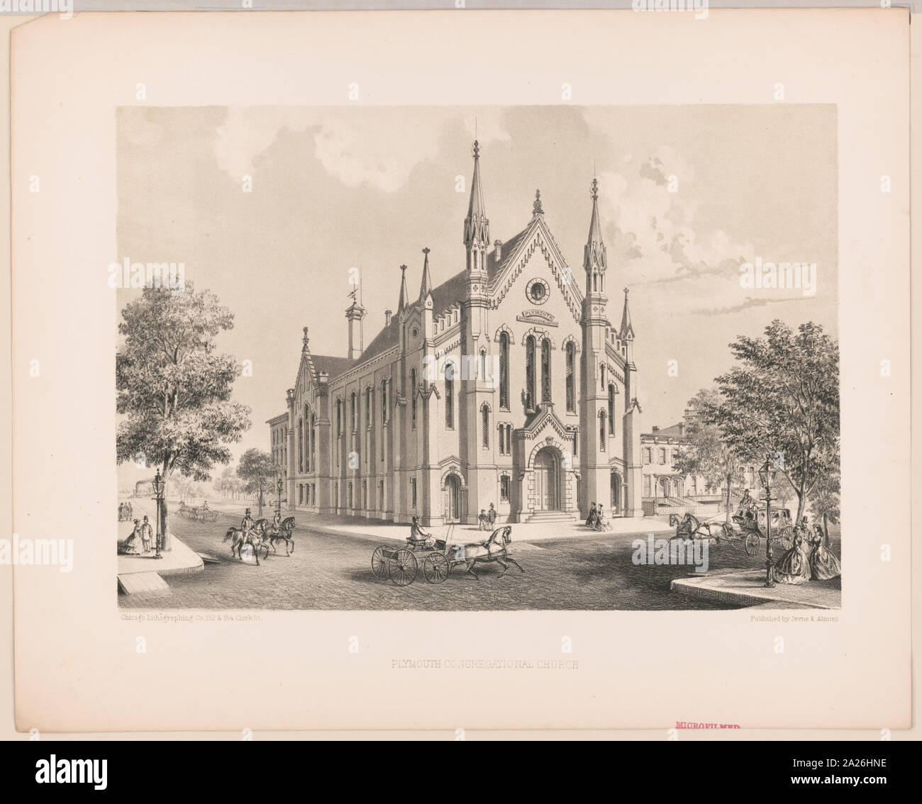 Plymouth congregational church hi-res stock photography and images - Alamy