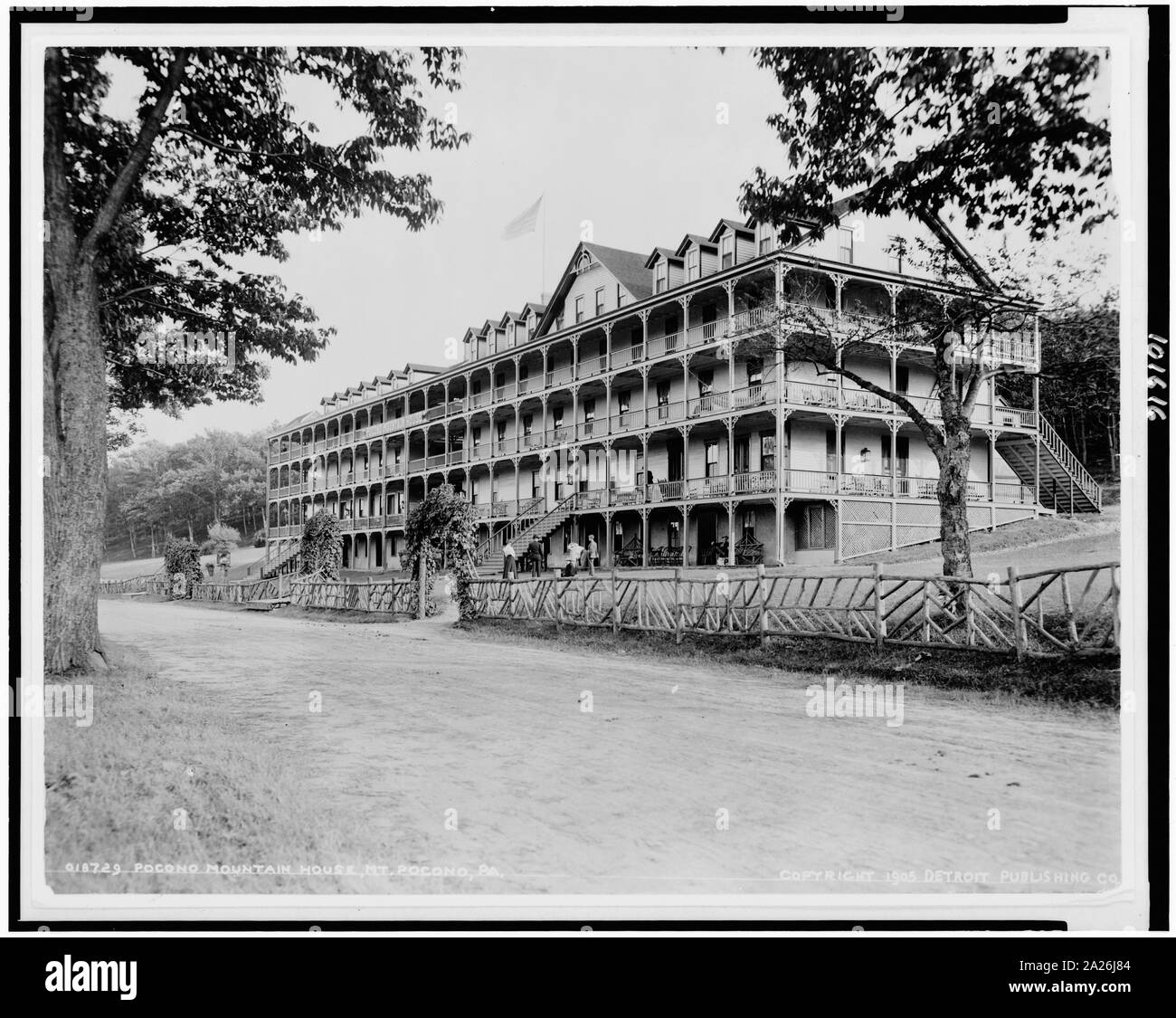 Vintage resort photo Cut Out Stock Images & Pictures - Alamy