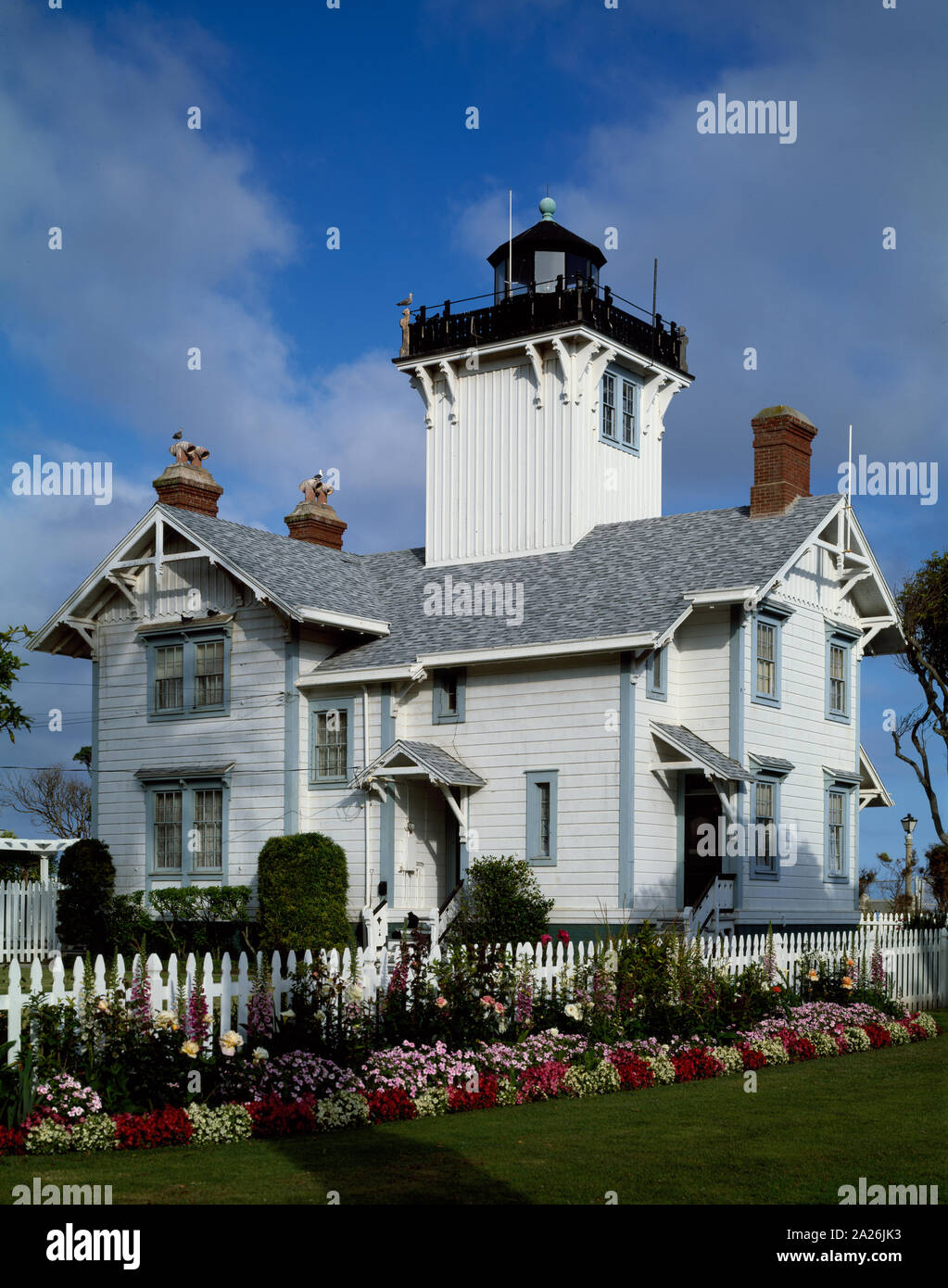 Point fermin park lighthouse hi-res stock photography and images - Alamy