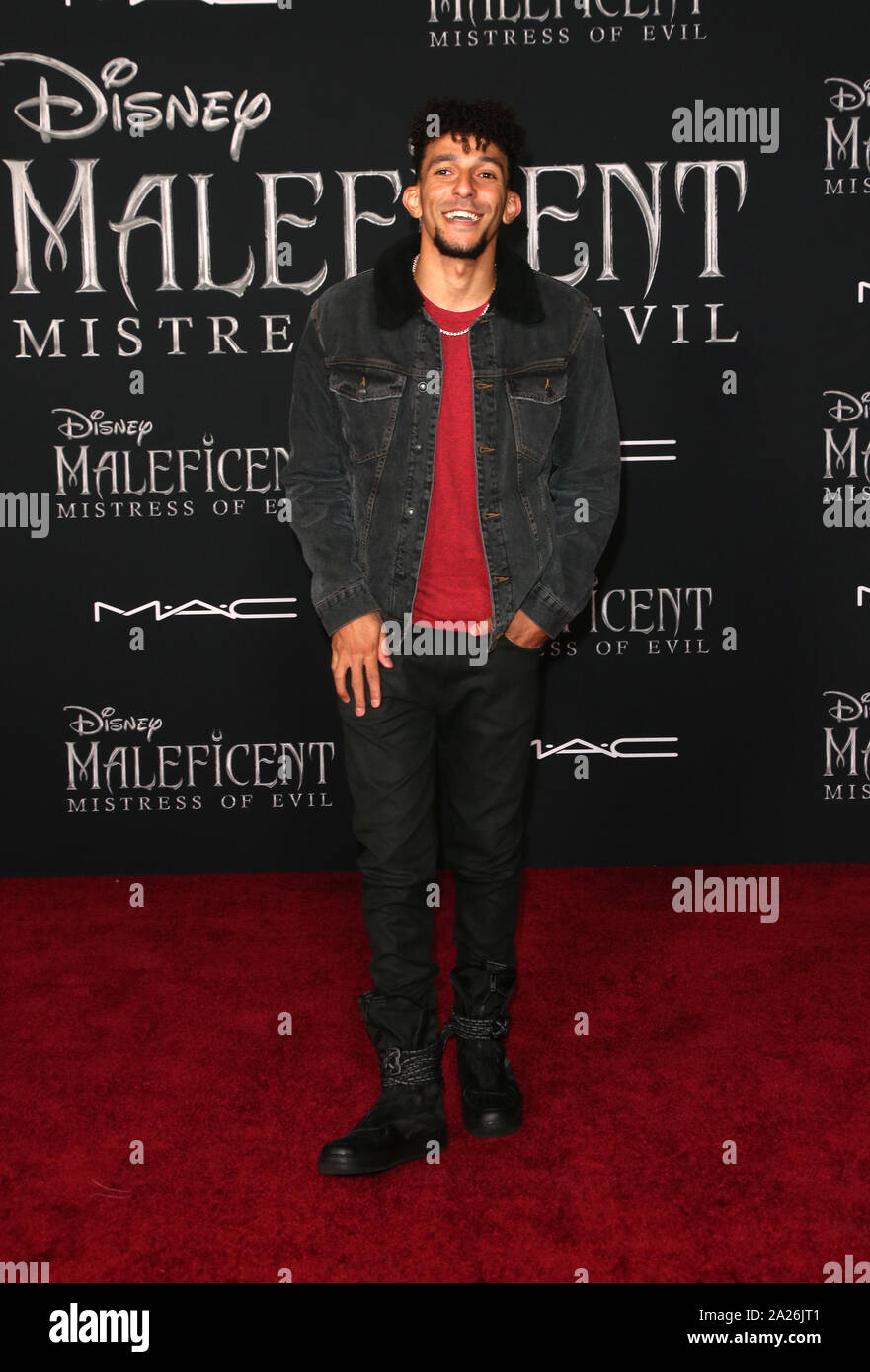 LOS ANGELES, CA - SEPTEMBER 30: Khleo Thomas, at the Maleficent ...