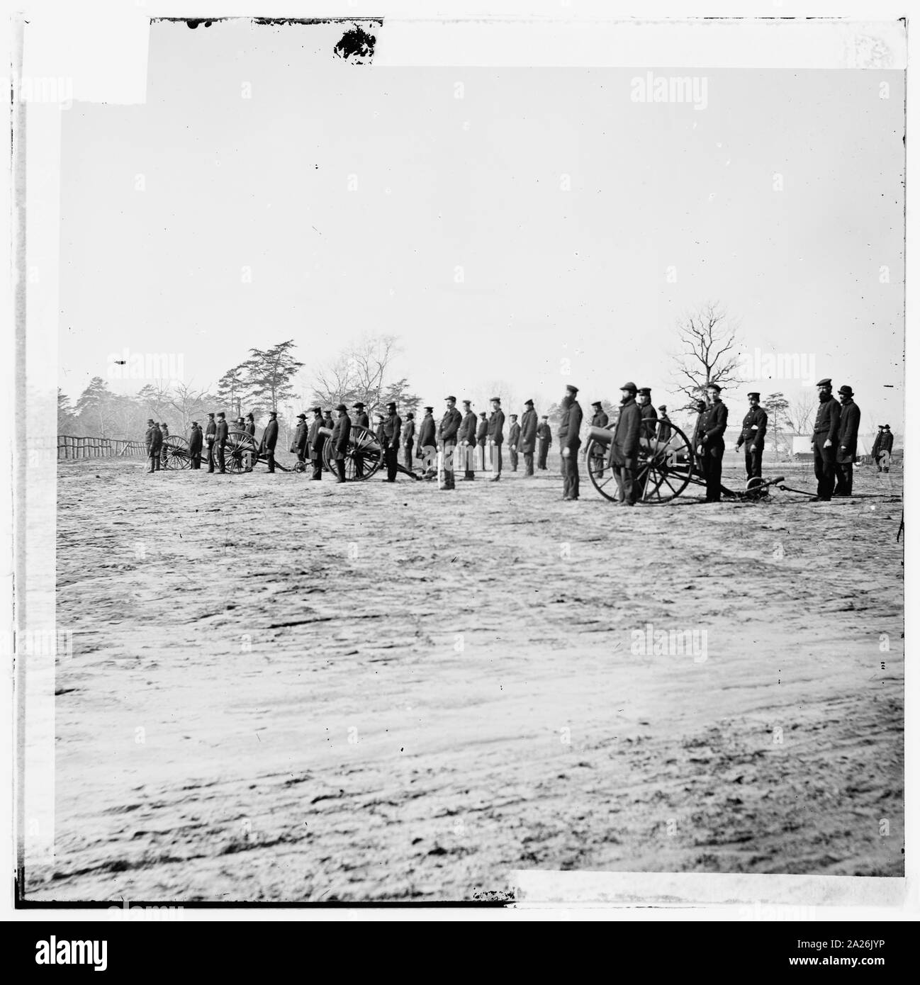 Point of Rocks, Va., vicinity. Crew of U.S. Army gunboat General Foster ...