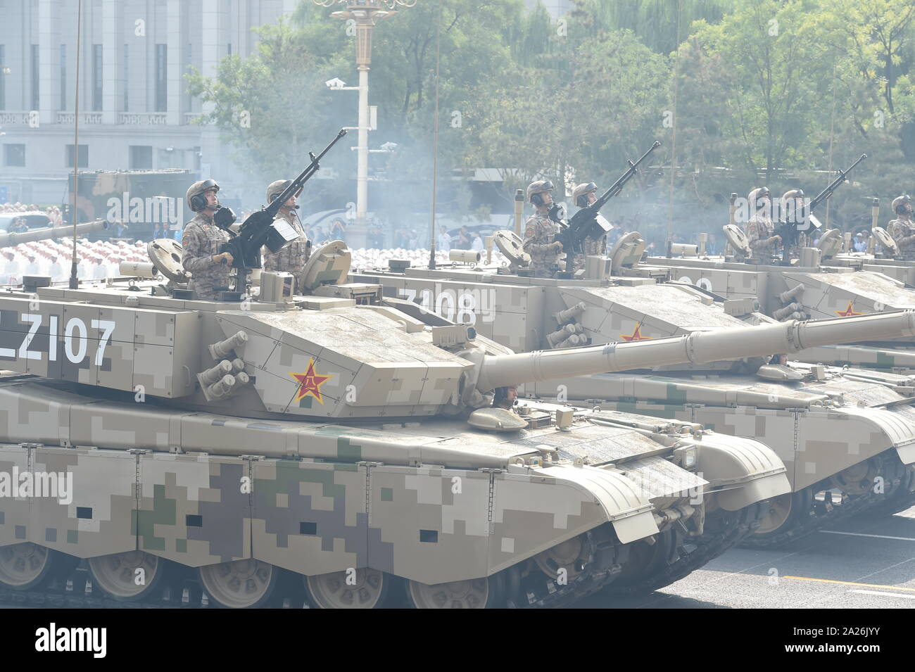China military parade tanks hi-res stock photography and images - Alamy