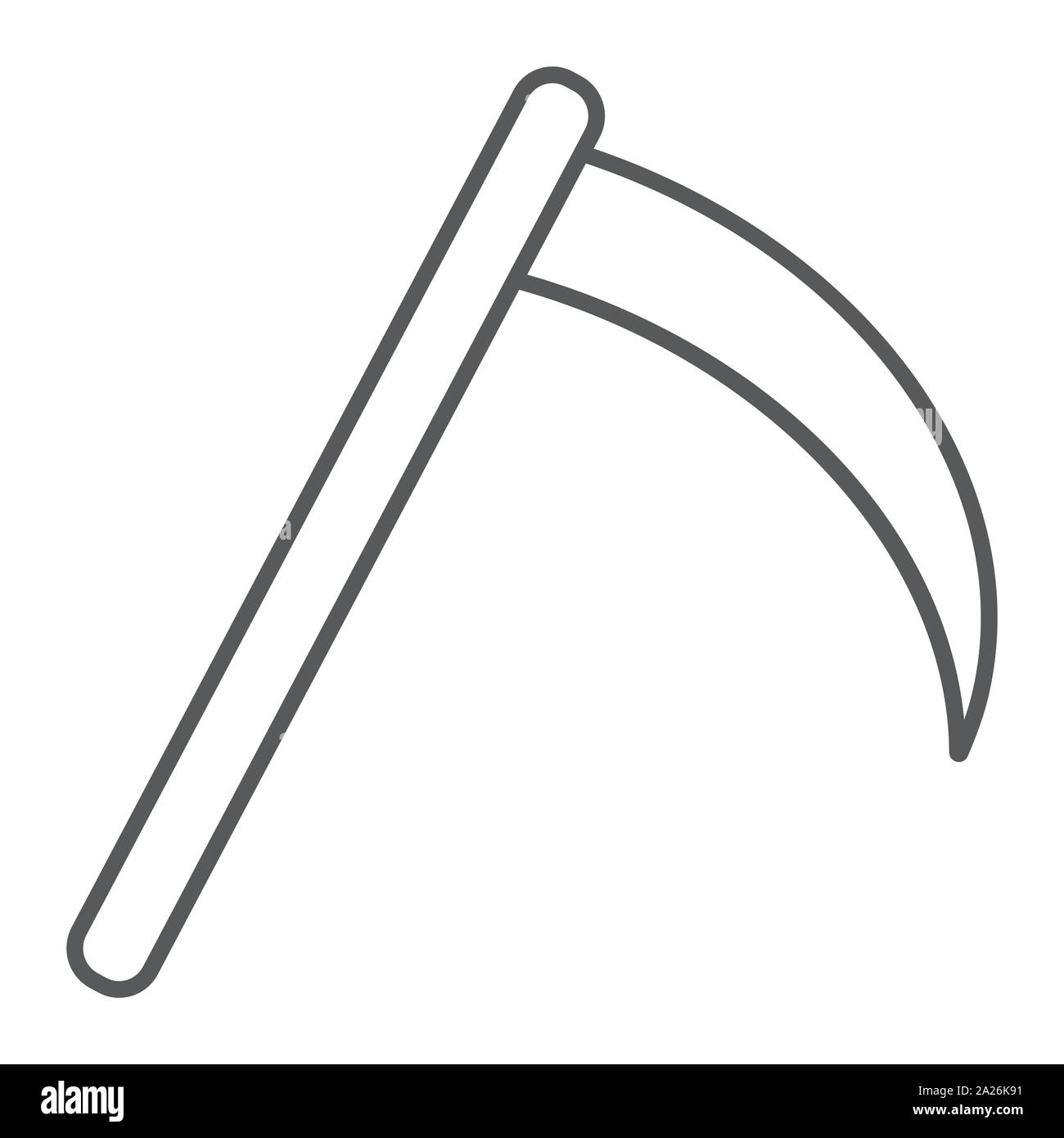 Scythe Blade Drawing