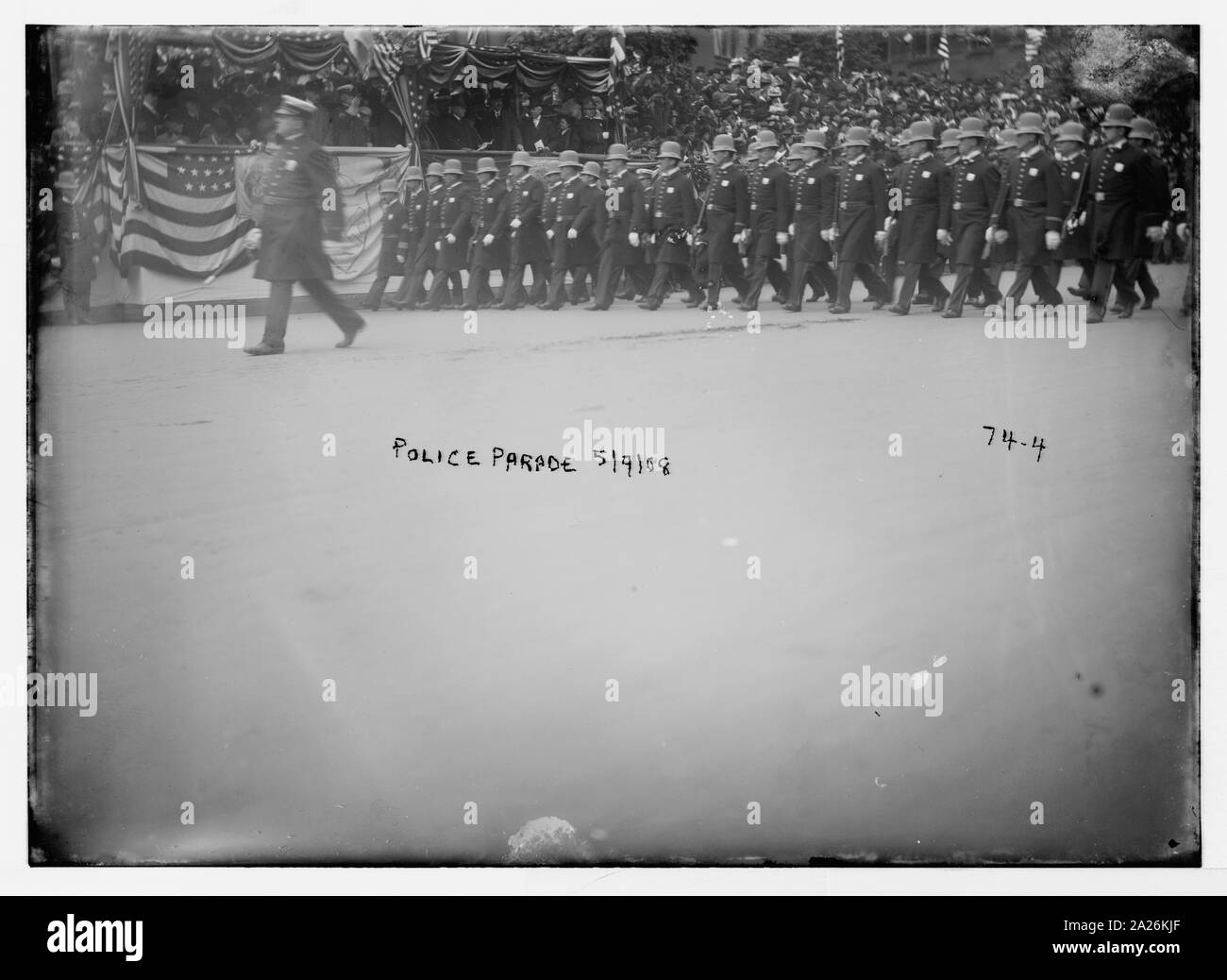 Police Parade, New York Stock Photo - Alamy