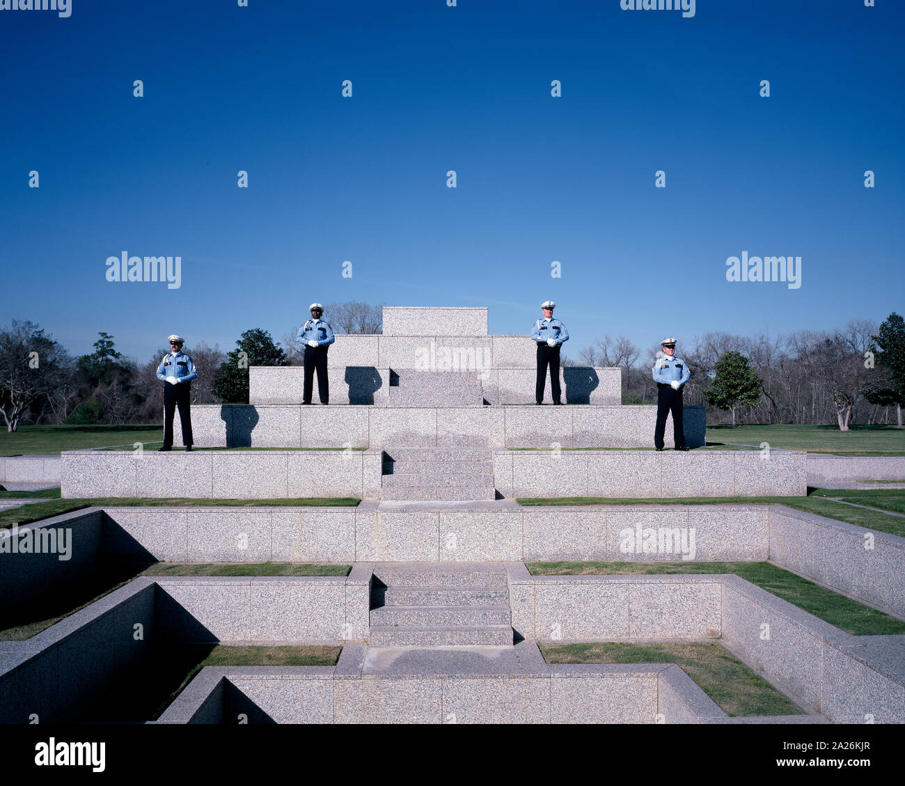 Police Memorial, Houston, Texas Stock Photo - Alamy