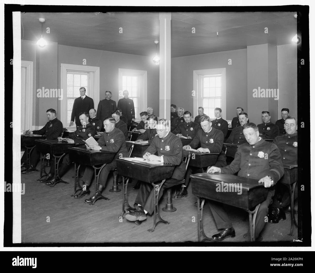 Police school Black and White Stock Photos & Images - Alamy