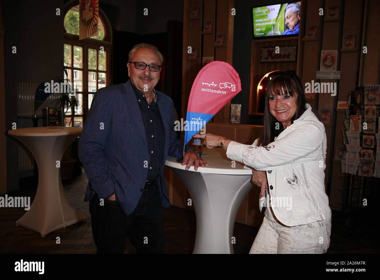 Wolfgang Stumph und Ehefrau Christine Stumph bei der Premiere der MDR ...