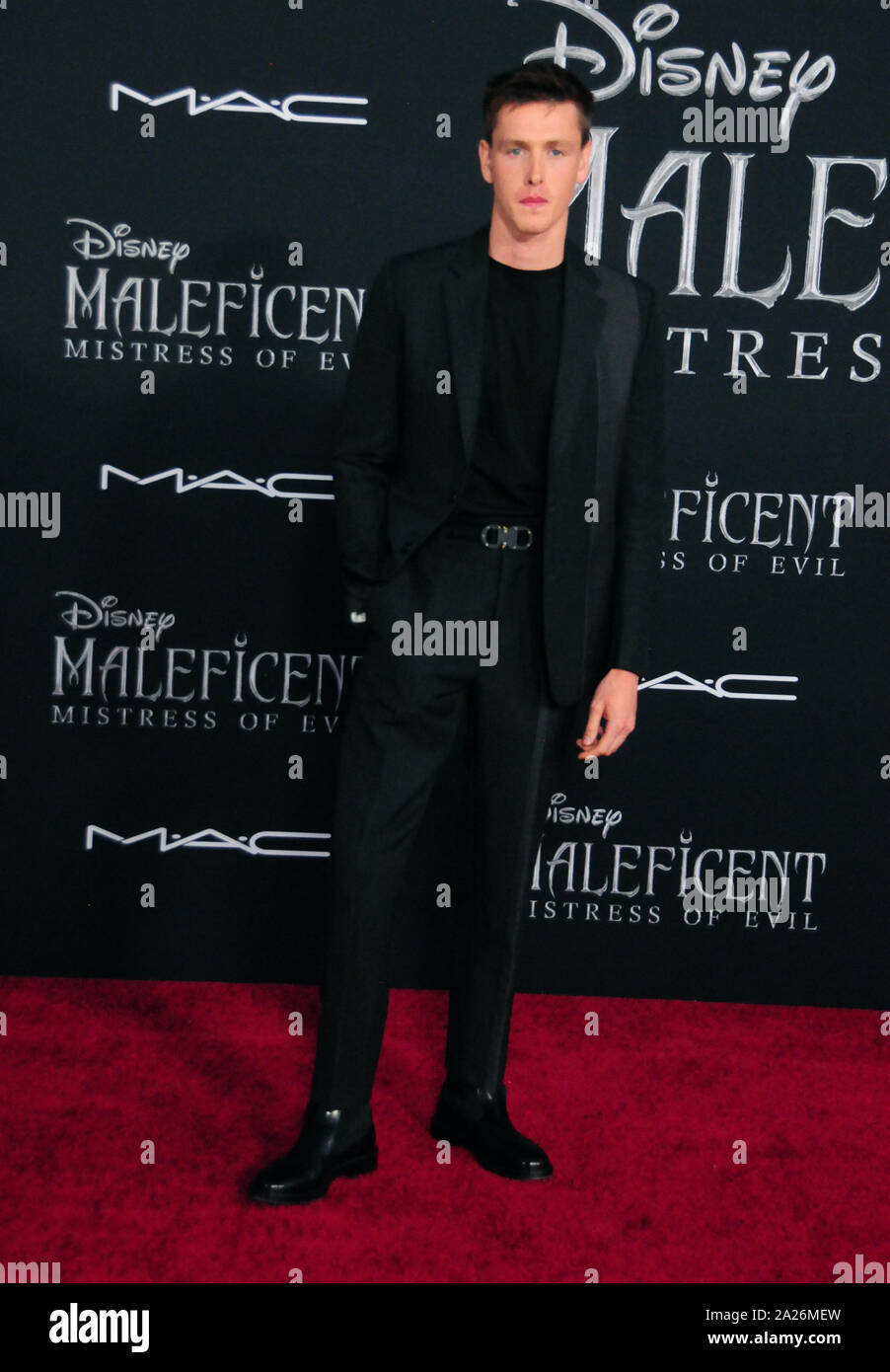 Hollywood, California, USA 30th September 2019 Actor Harris Dickinson ...