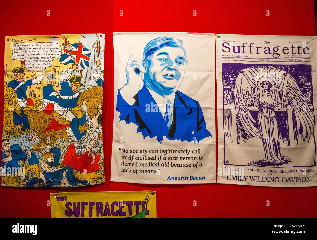 Suffragette banner hi-res stock photography and images - Alamy