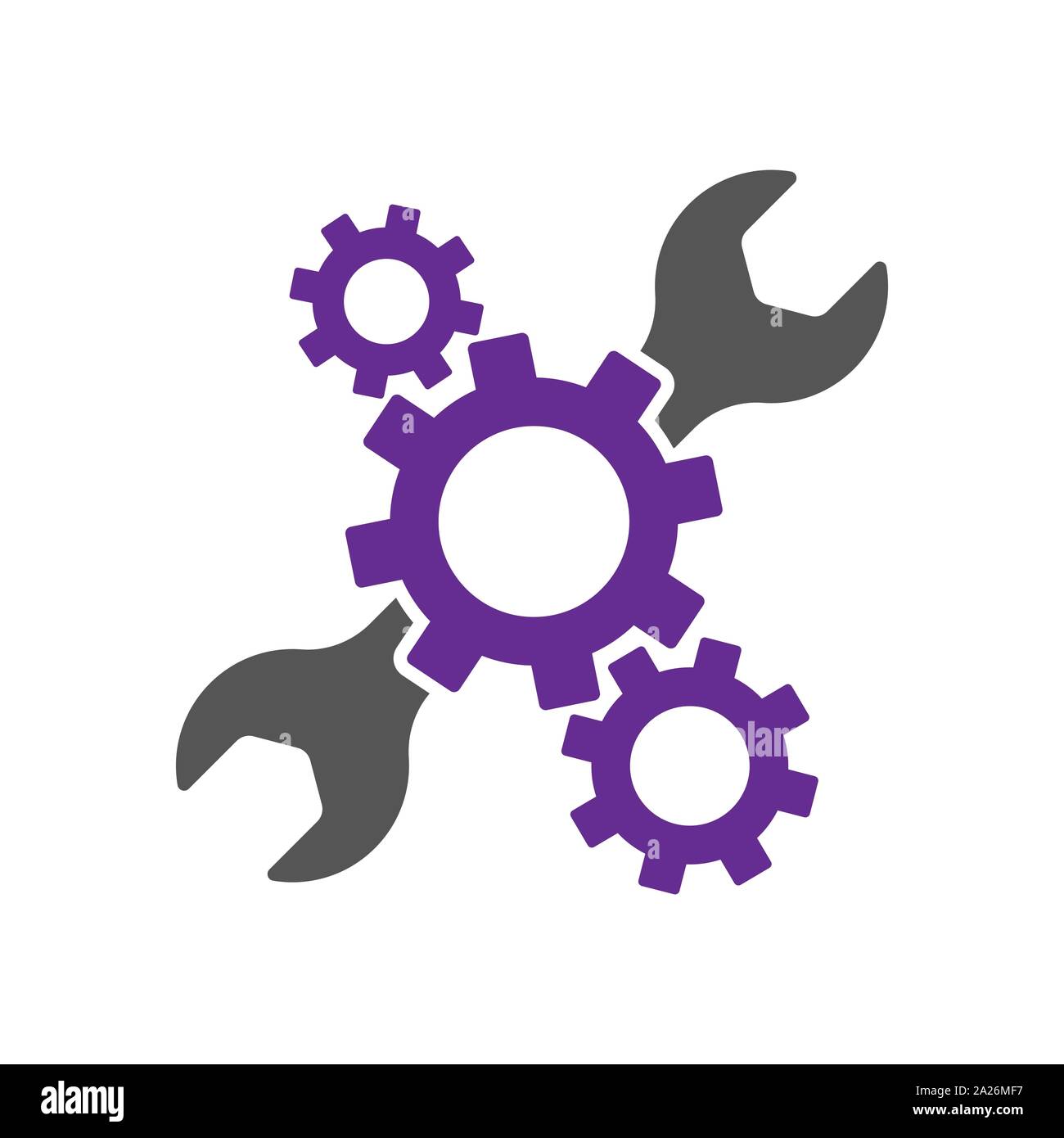 Construction logo design eps 10 Cut Out Stock Images & Pictures - Alamy