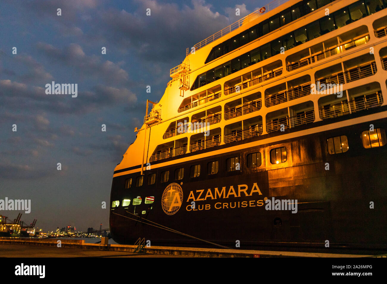 Azamara Quest Cruise Ship High Resolution Stock Photography and Images ...