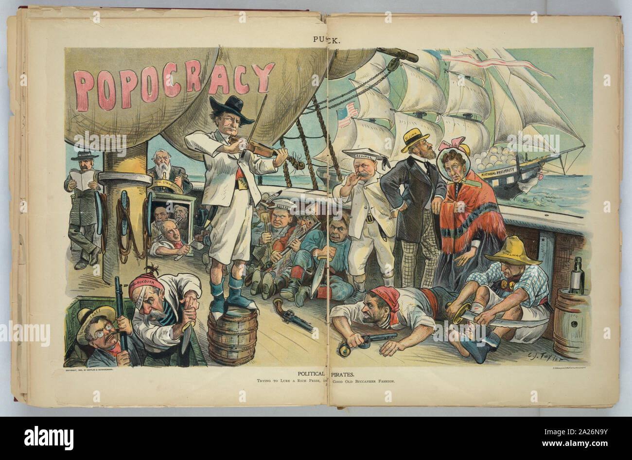 Political pirates / C.J. Taylor Stock Photo - Alamy