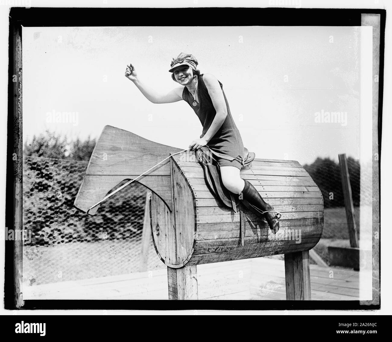 Sport equipment wooden Black and White Stock Photos & Images - Alamy