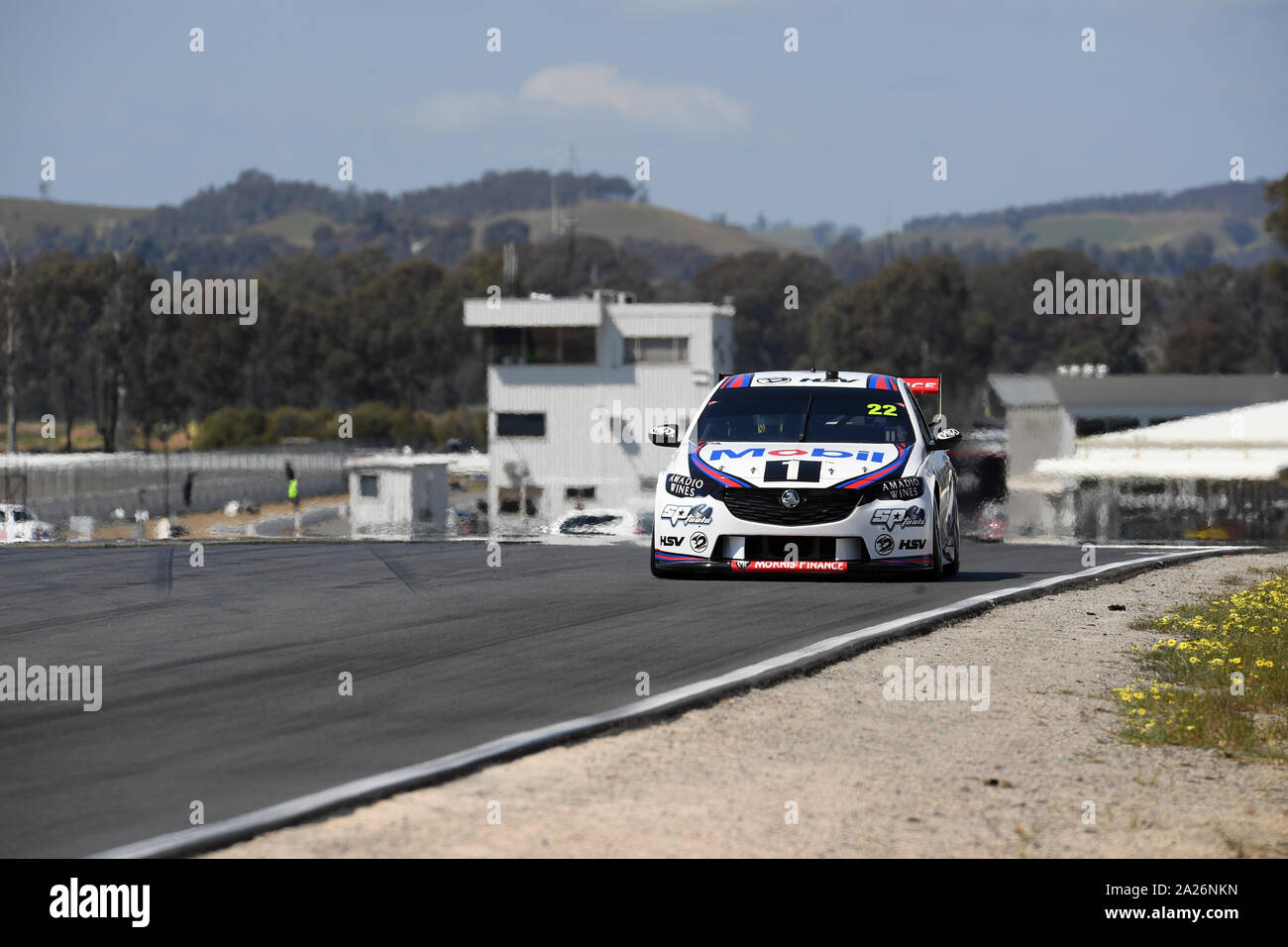 Winton Raceway Supercars test day Stock Photo - Alamy