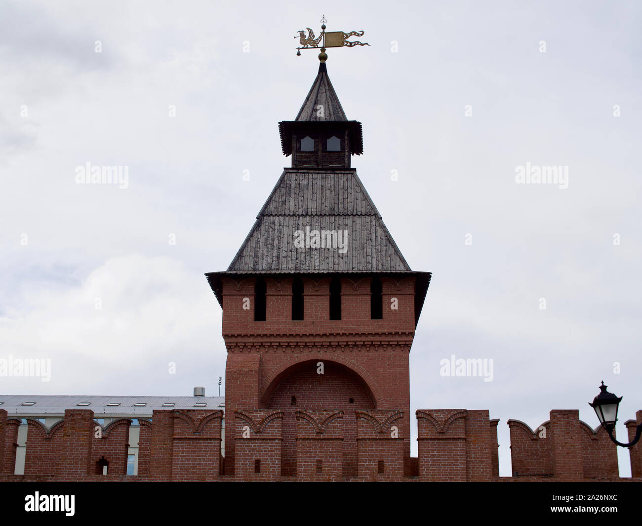 Ancient architectural complex Fortress Tula Kremlin, Russia Stock Photo ...