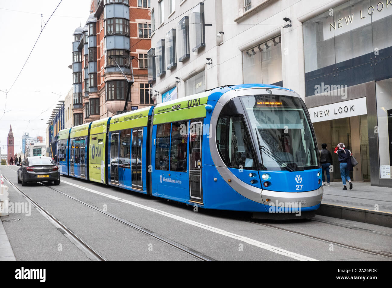 Wolverhampton,bound,Tram,in,city,centre,transport,transportation,hub ...