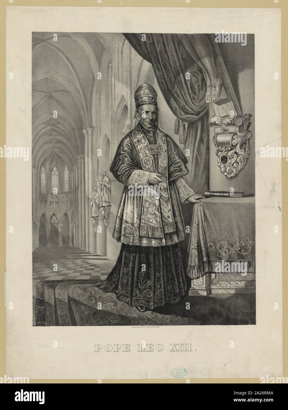 Pope Leo XIII Stock Photo - Alamy
