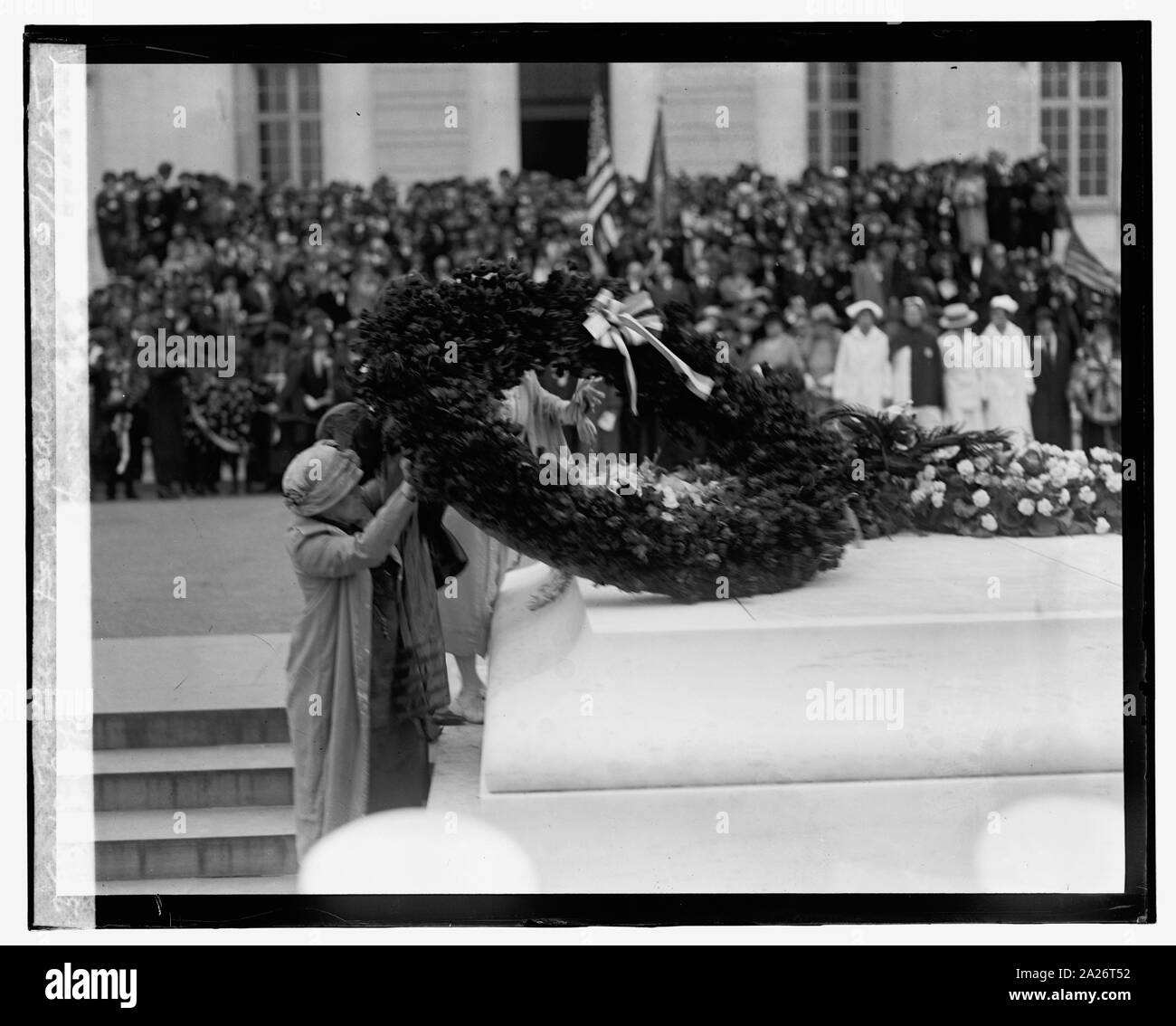 Military remembrance wreath Cut Out Stock Images & Pictures - Alamy