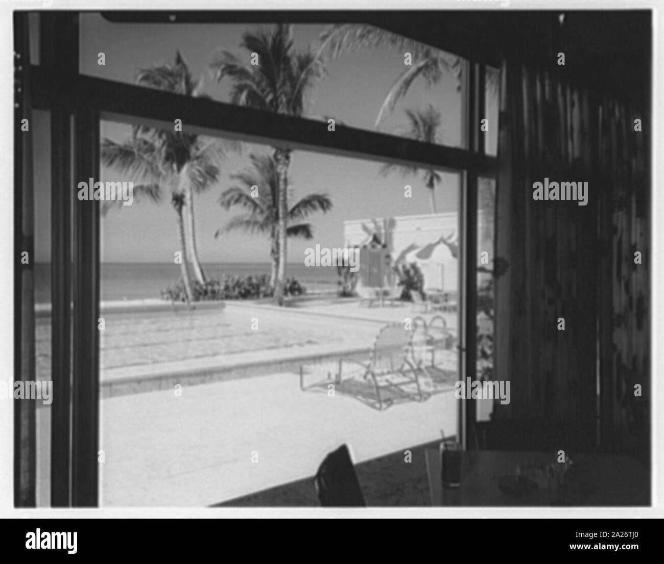 Florida coast beach Black and White Stock Photos & Images - Alamy