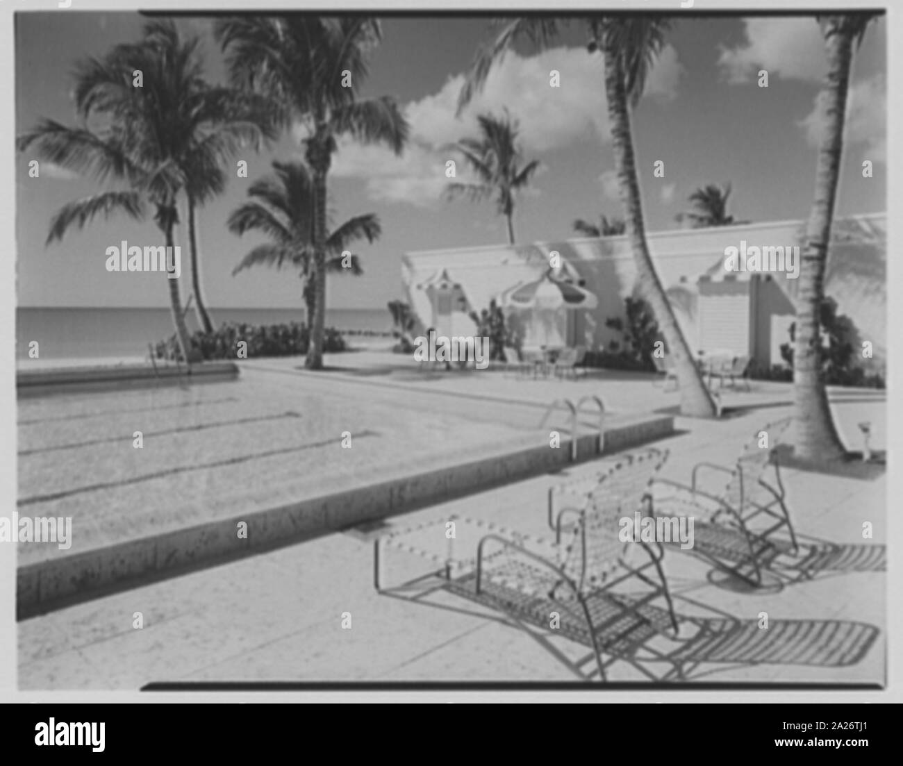 Florida coast beach Black and White Stock Photos & Images - Alamy