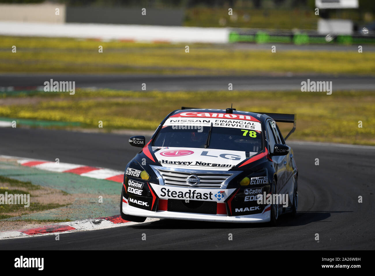 Winton Raceway Supercars test day Stock Photo - Alamy