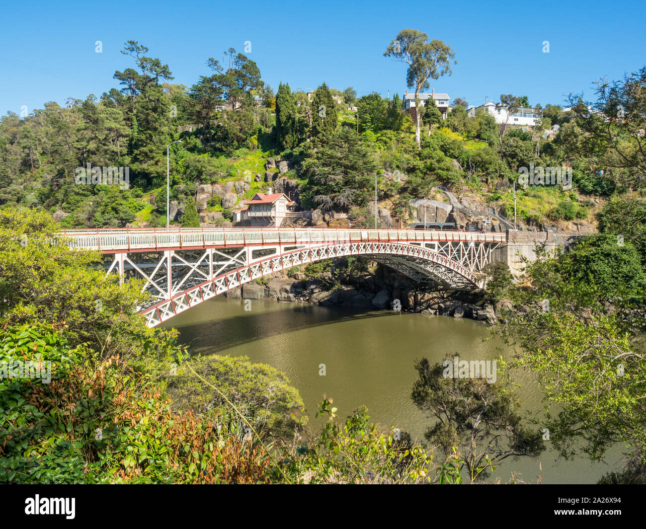 Wrought iron bridge hi-res stock photography and images - Alamy