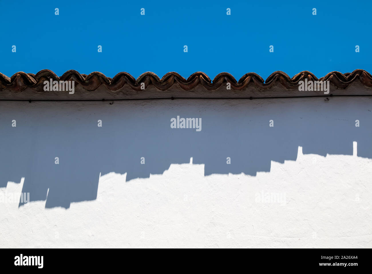 Wavy roof tiles hi-res stock photography and images - Alamy