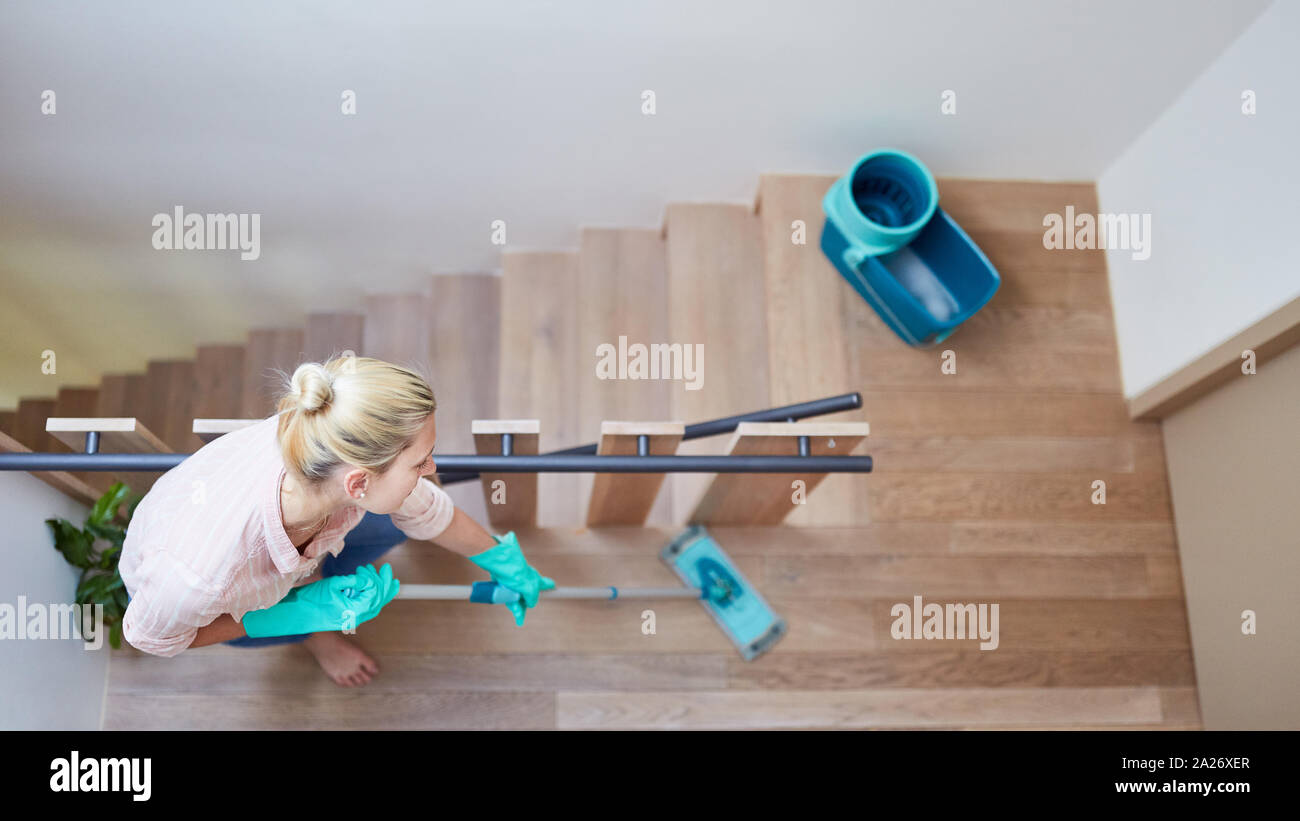 Cleaning stairs hi-res stock photography and images - Alamy