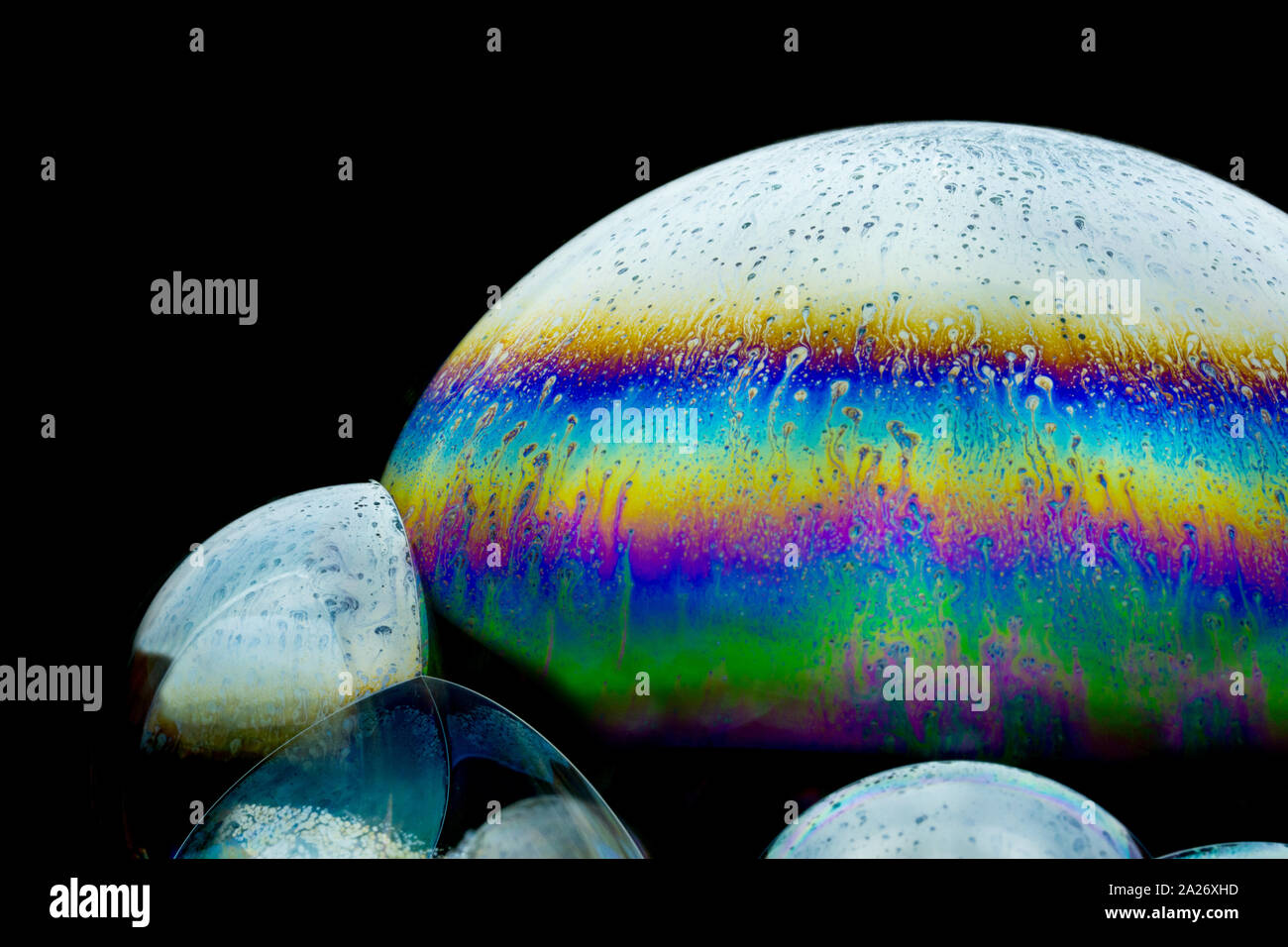 Colorful soap bubble hi-res stock photography and images - Alamy