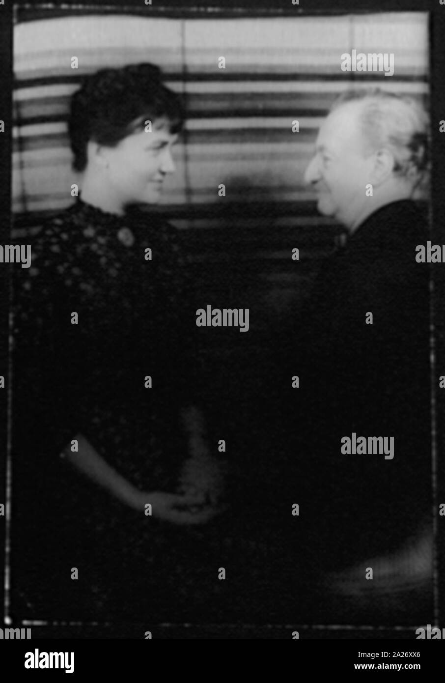 Portrait of Alexander King and Margie King Stock Photo - Alamy