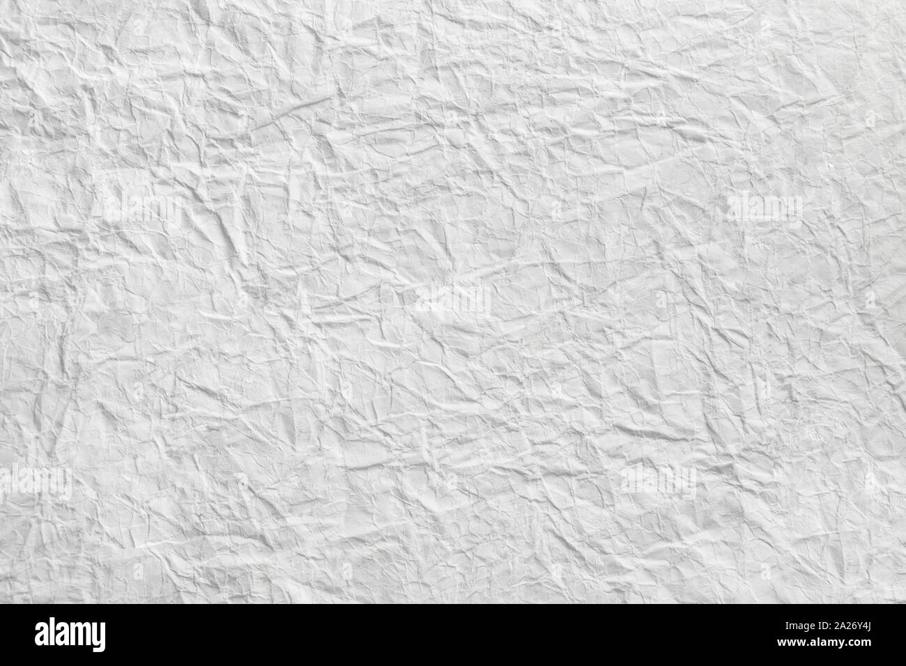 White wrinkled paper, background texture Stock Photo - Alamy
