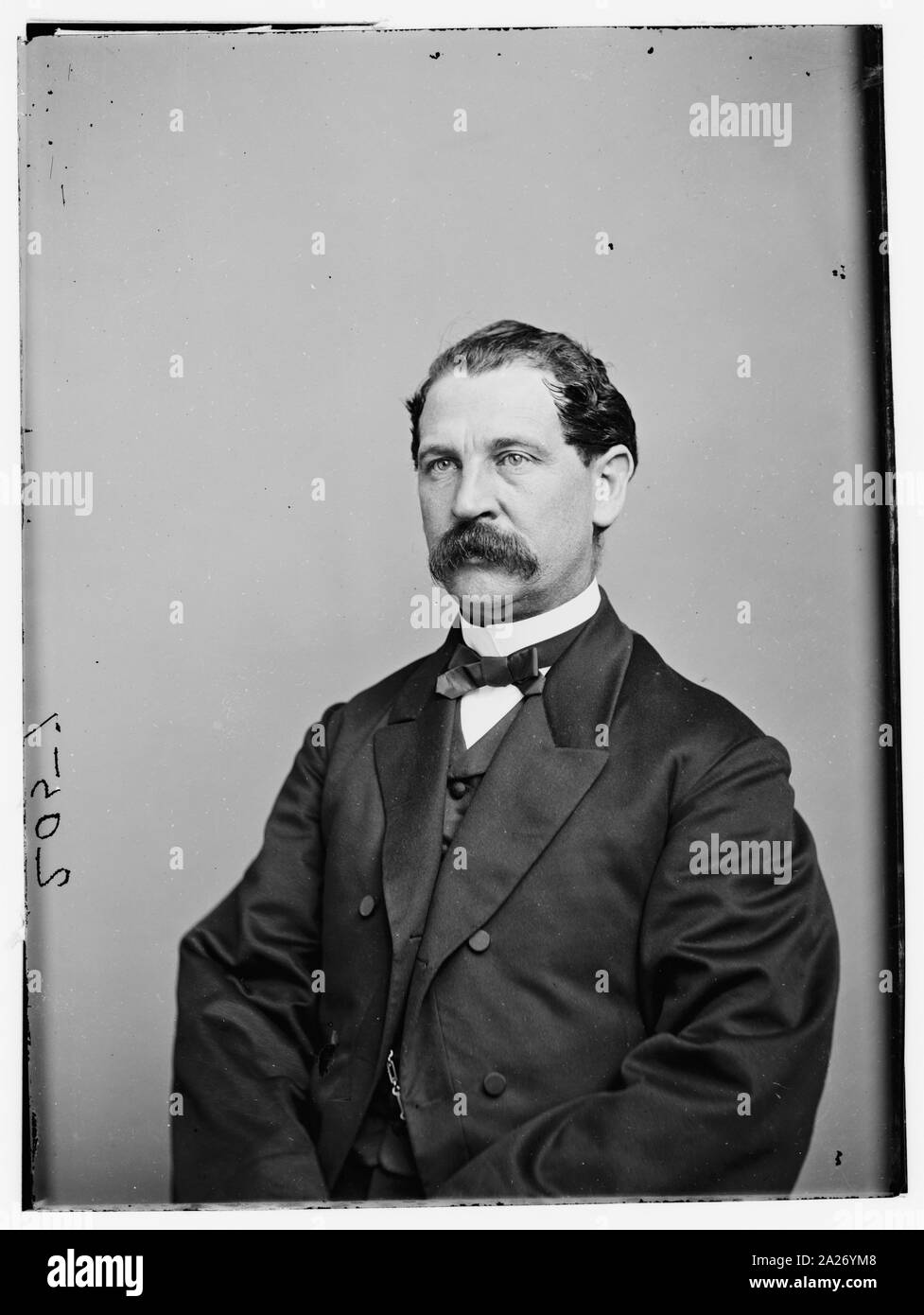 Portrait of Brig. Gen. (as of Mar. 13, 1865) Thomas Eckert, officer of ...