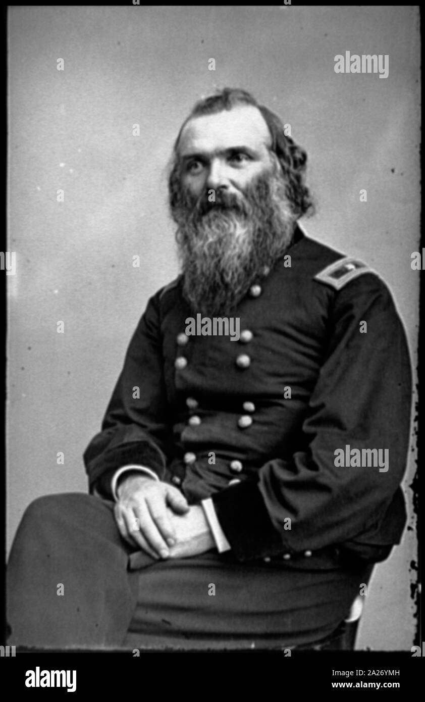 Portrait of Brig. Gen. Daniel C. McCallum, officer of the Federal Army ...
