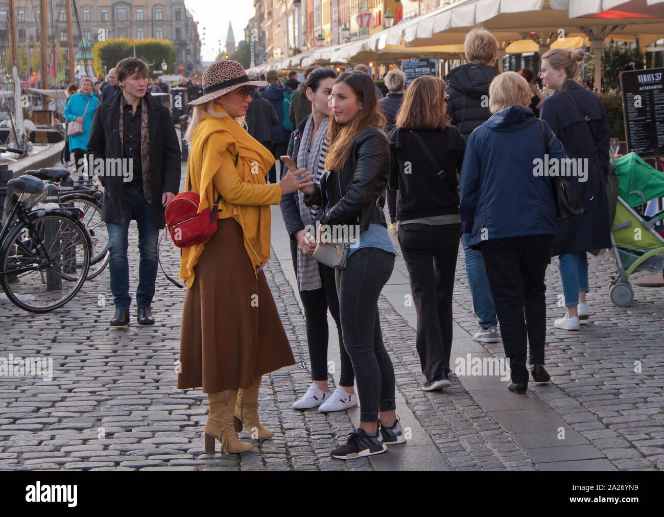 Denmark people talking hi-res stock photography and images - Alamy