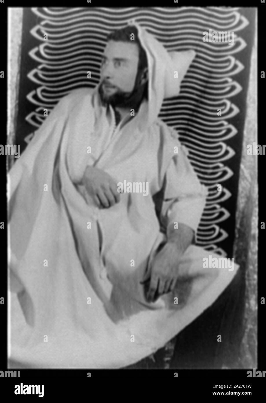 Portrait of Brion Gysin Stock Photo - Alamy