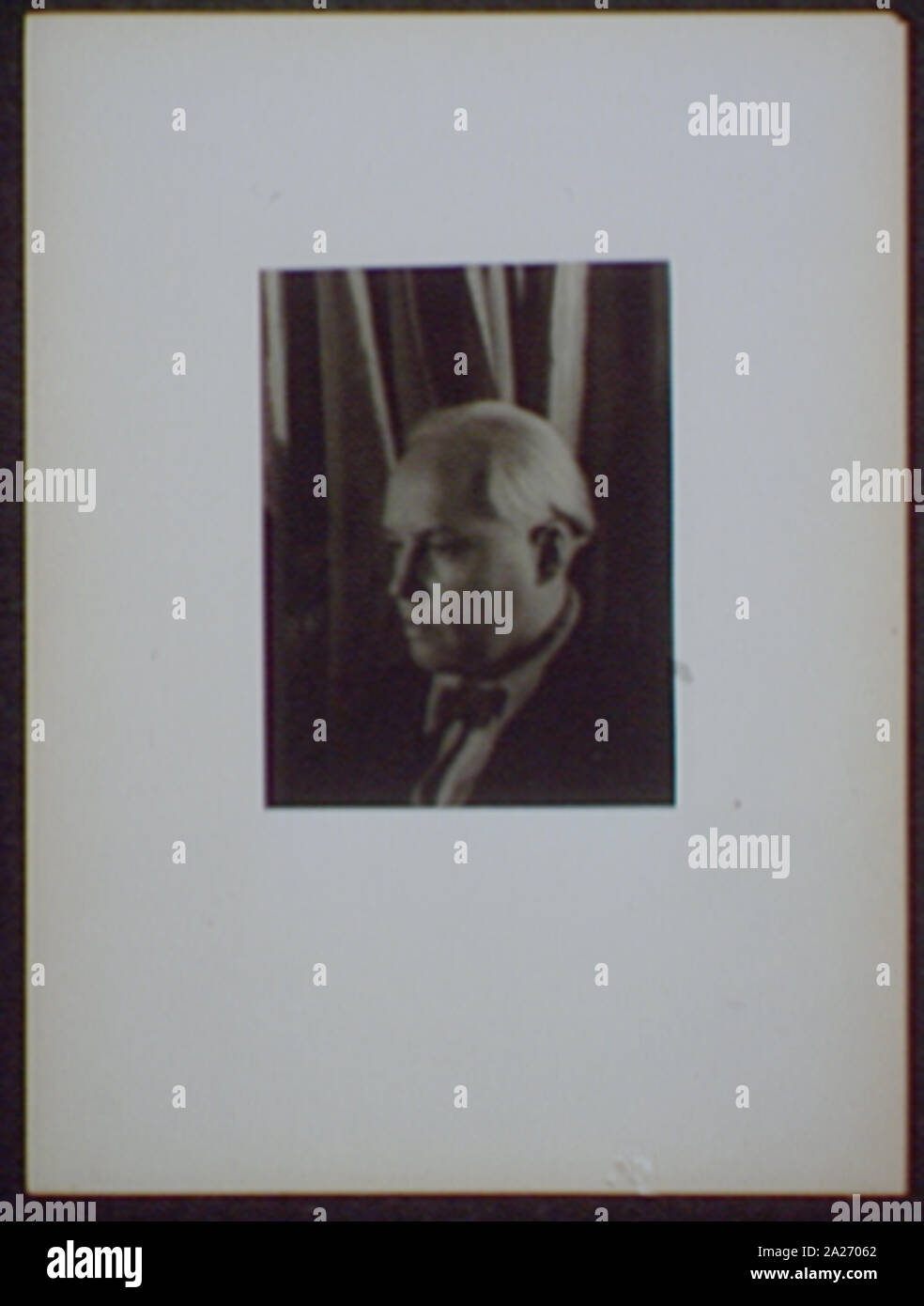 Portrait of Carl Van Vechten Stock Photo - Alamy